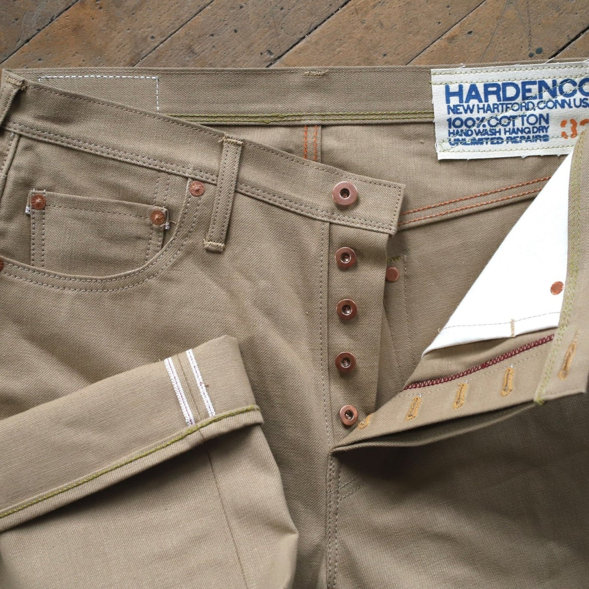 HARDENCO 303 KHAKI JEANS - Hudson’s Hill